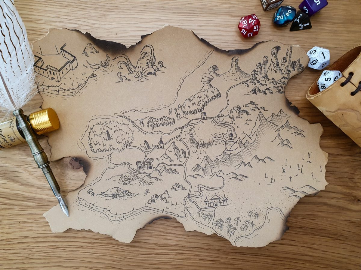 Fantasy Map Drawing Workshop
